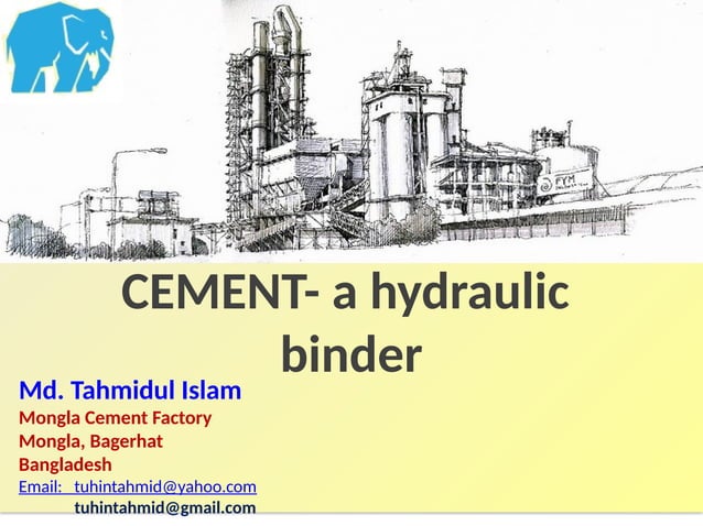 Portland Cement- The hydraulic Binder.pptx