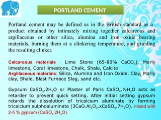 Portland Cement- The hydraulic Binder.pptx