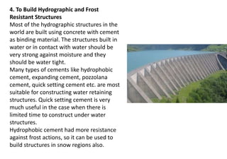 cement - uses, types and manufacturing process.pptx