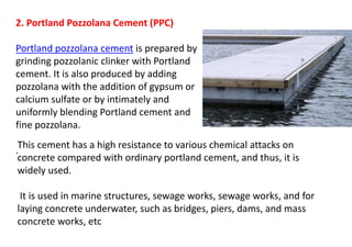 cement - uses, types and manufacturing process.pptx