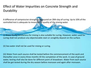 WATER IN CONSTRUCTION | PPTX