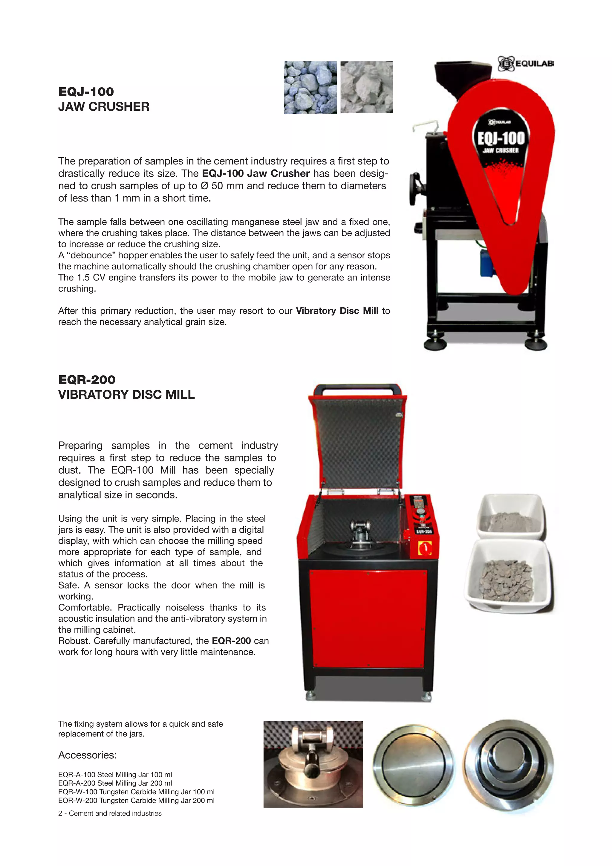 Sample Preparation Equipment for Cement | PDF
