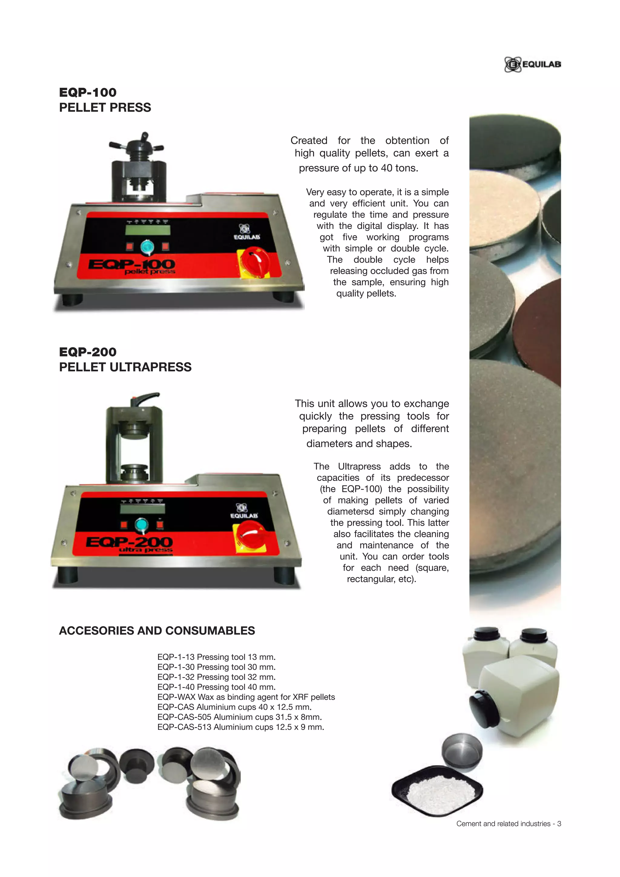 Sample Preparation Equipment for Cement | PDF
