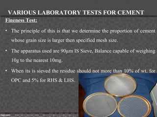 Cement and admixtures | PPT