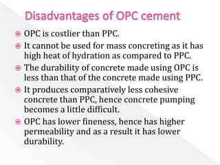 Cement and cement grades | PPTX