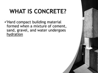 Cement and Concrete Design and Studies.pptx