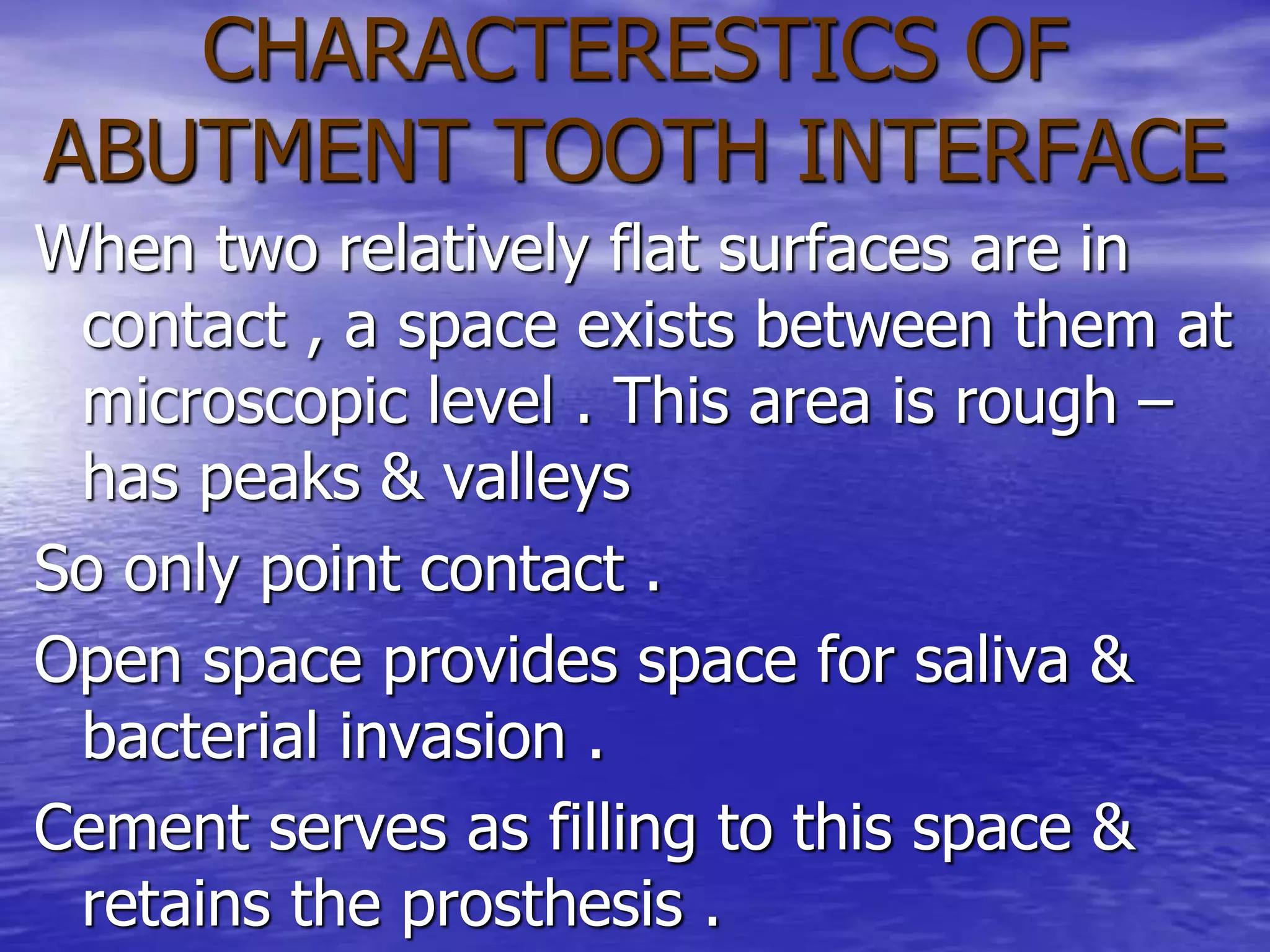 Cementation procedures in fpd | PPT