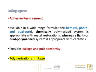 Luting agent and cementation processTaif.pdf