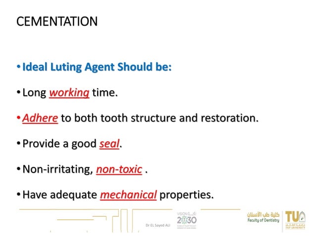 Luting agent and cementation processTaif.pdf
