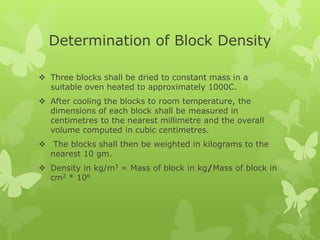 Cement & concrete blocks | PPTX