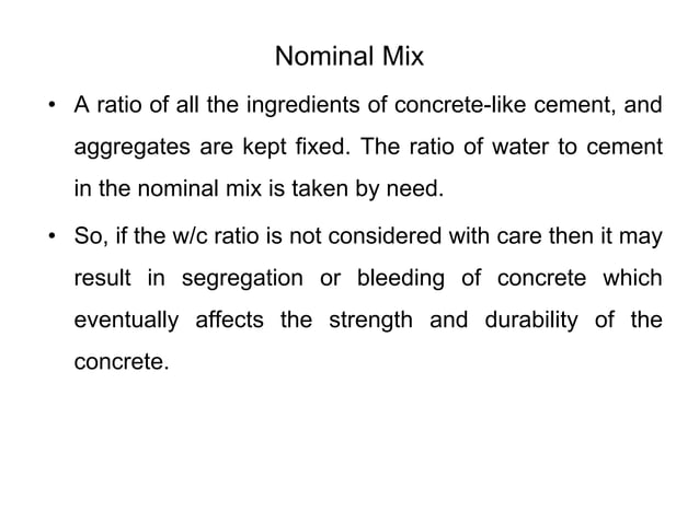 CEMENT CONCRETE MIX DESIGN.ppt