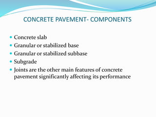 Cement concrte roads | PPT