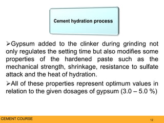 Cement course | PDF | Geology | Science