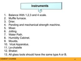 Cement course | PDF | Geology | Science