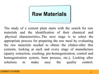 Cement course | PDF | Geology | Science