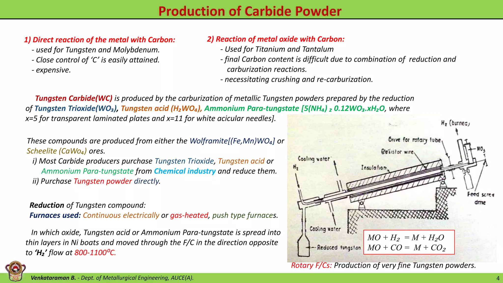 Cemented carbides | PPTX