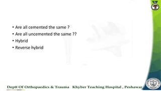 Cemented vs uncemented total hip arthroplasty | PDF