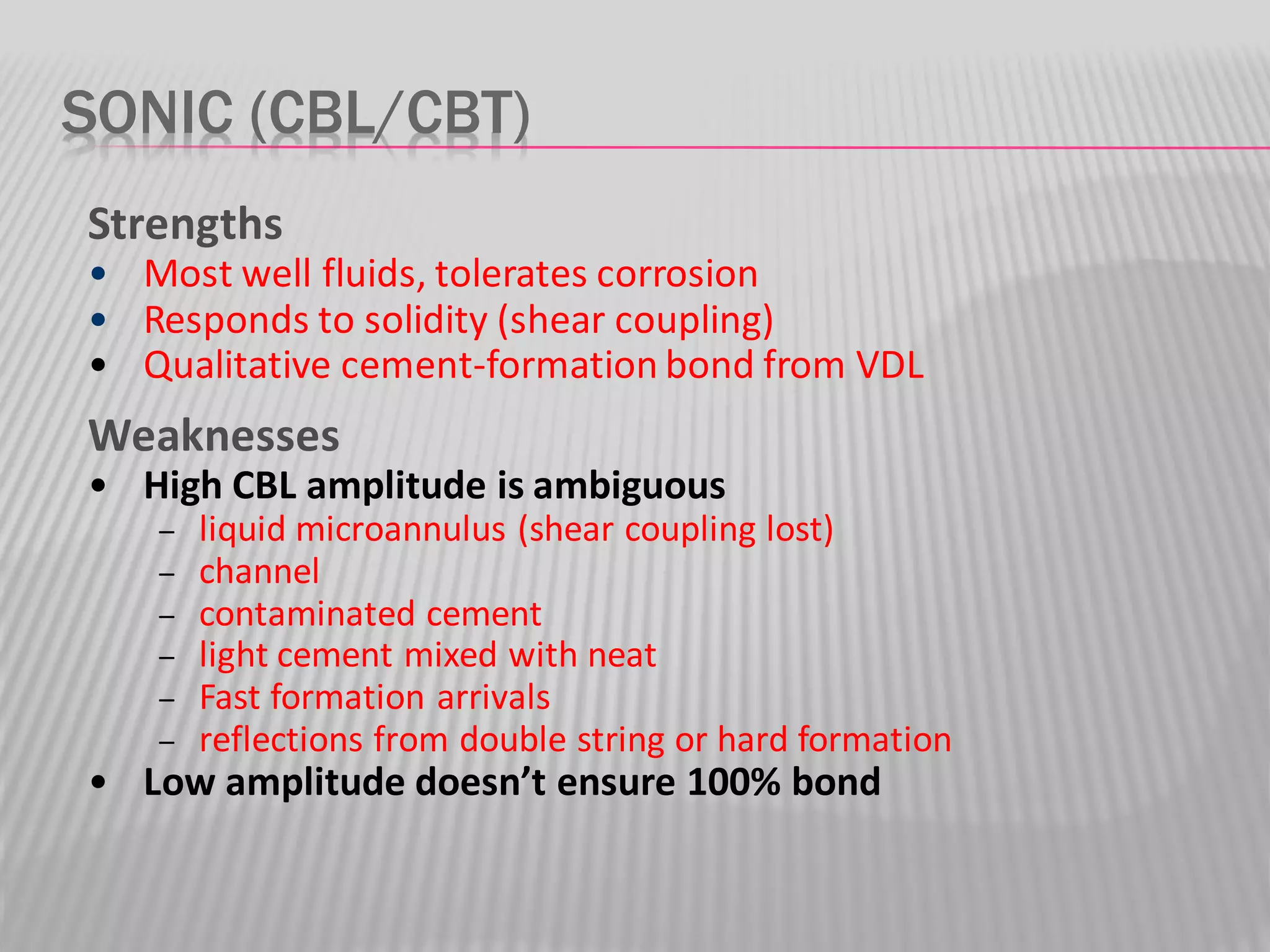 Cement Evaluation | PDF