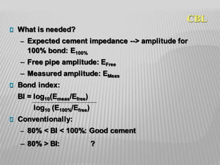 Cement Evaluation | PDF