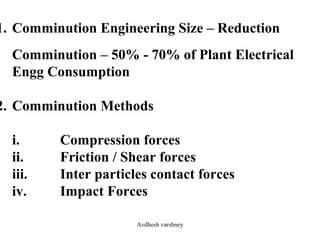 Cement grinding course material | PPT