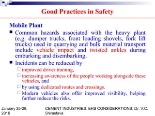 Cement industries EHS consideration | PPS