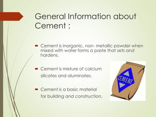 Cement industry | PPTX