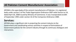 Cement industry Pakistan | PPTX