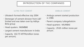 Cement industry | PPTX