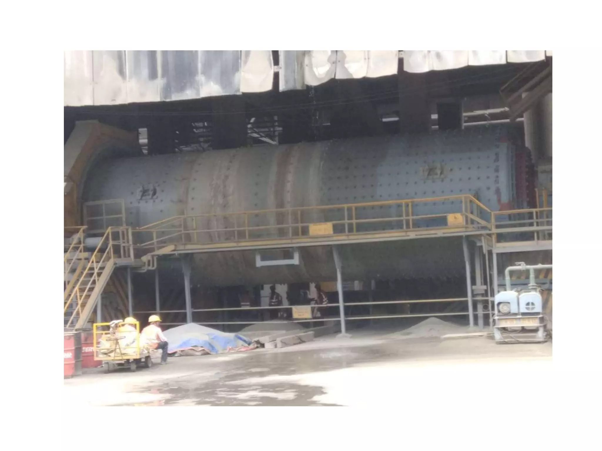 Cement industry : grinding process of ball mill | PPTX