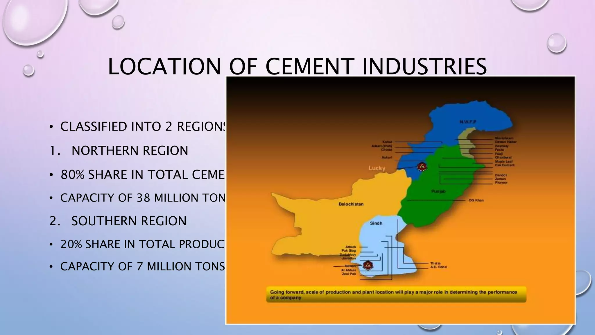 Cement industry in pakistan | PPTX