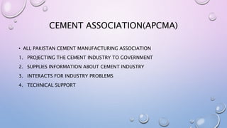 Cement industry in pakistan | PPTX