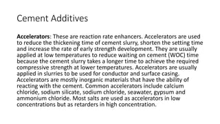 cementing Problems Related to Cementing and their Solutions | PPT