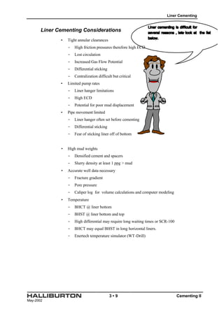 Cementing ii section 3 | PDF
