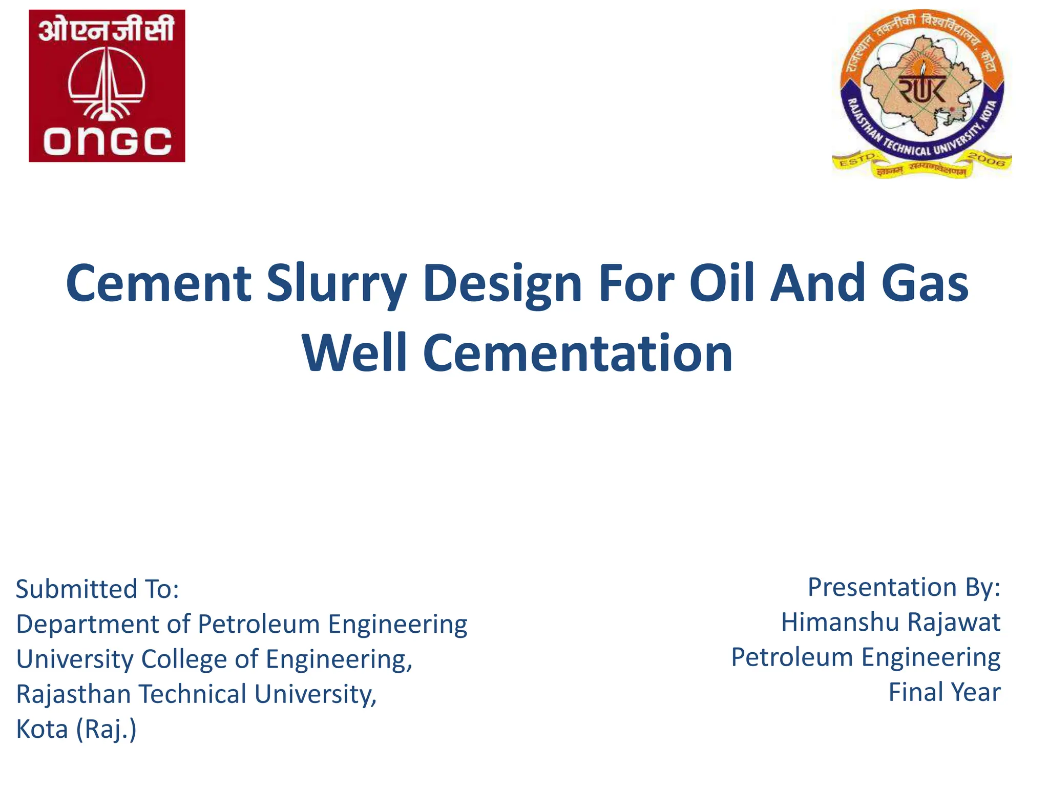 Cementing slurry design.pptx