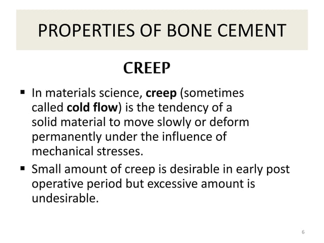Bone cement,Cementing Generations, Complications & Recent advances | PPTX