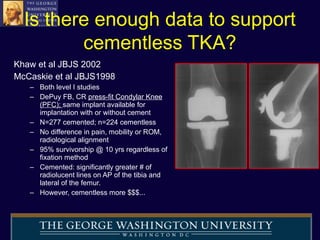 Cementless TKA | PPT