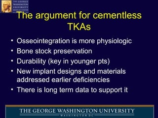 Cementless TKA | PPT