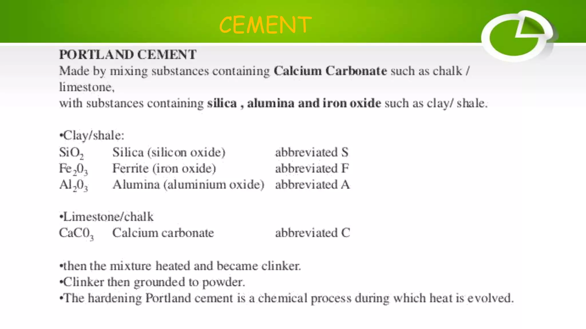 Cement & lime | PPT