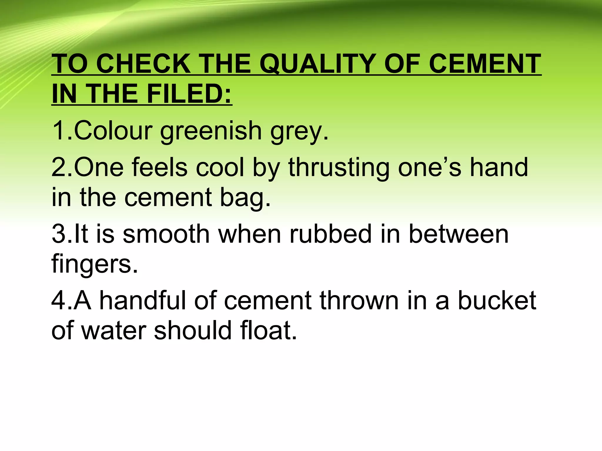Cement manufacturing applied chemistry | PPT