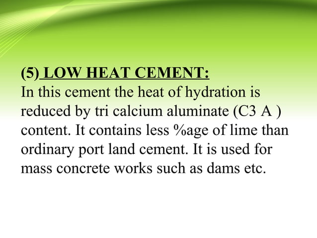 Cement manufacturing applied chemistry | PPT | Chemistry | Science