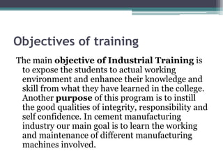 Cement manufacturing process by shubham malviya | PPT