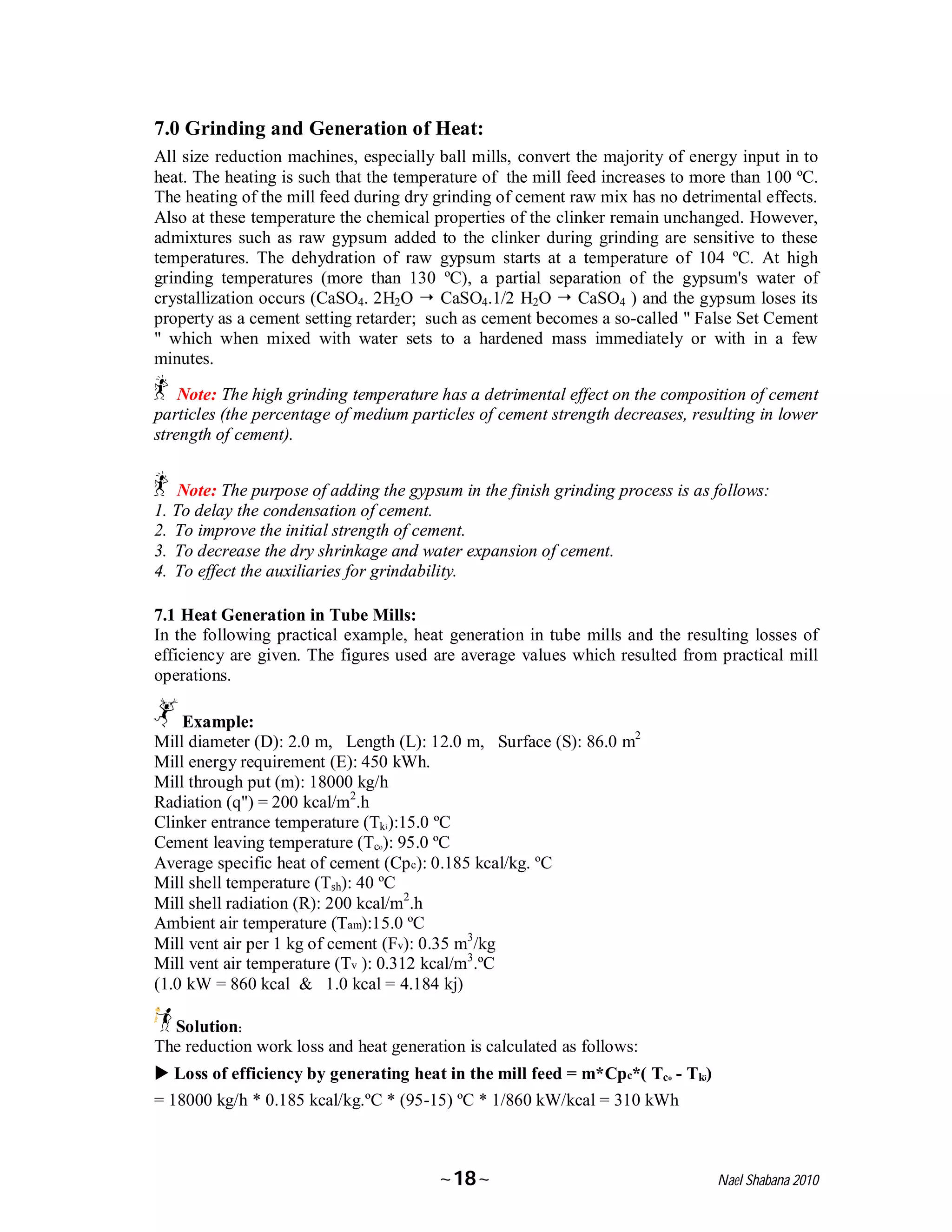 Cement mill notebook | PDF