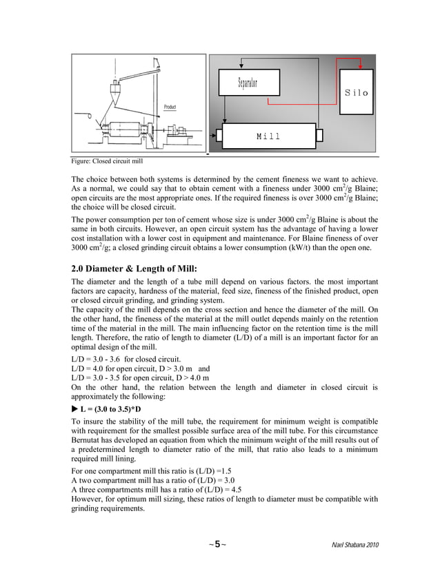 Cement mill notebook | PDF