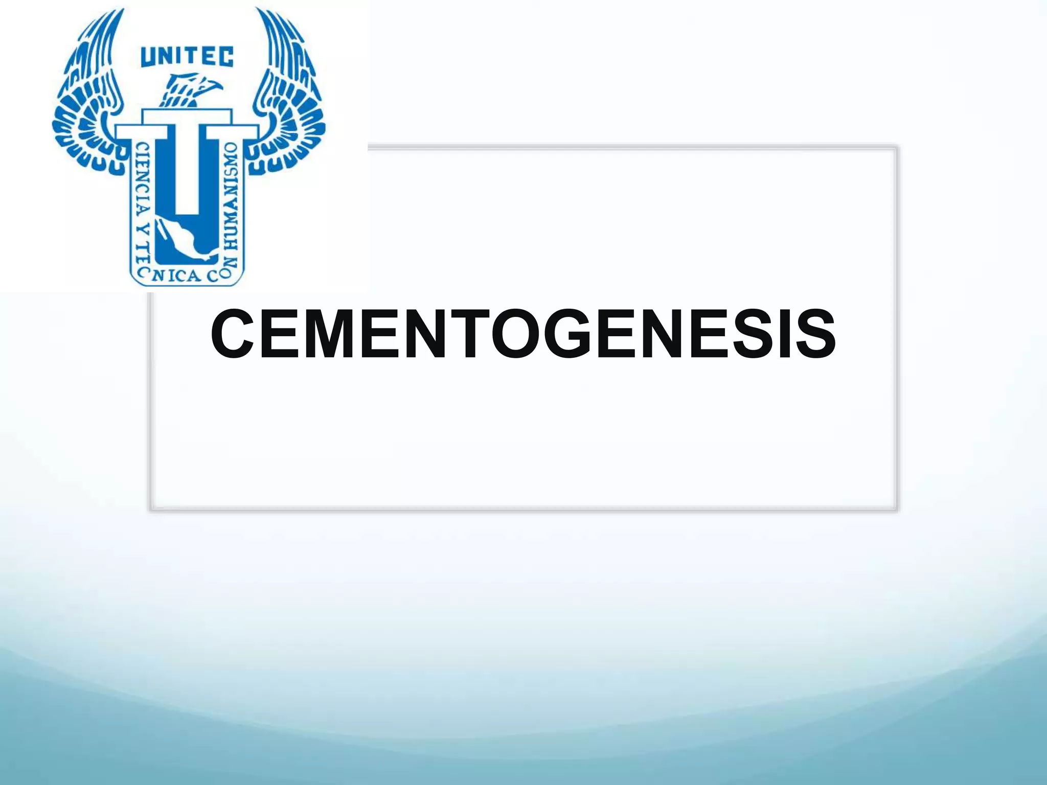 Cementogenesis | PPTX