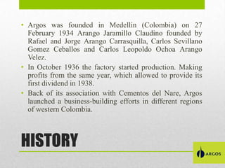Cementos argos | PPTX