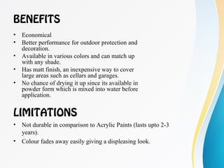 Cement paints | PPT