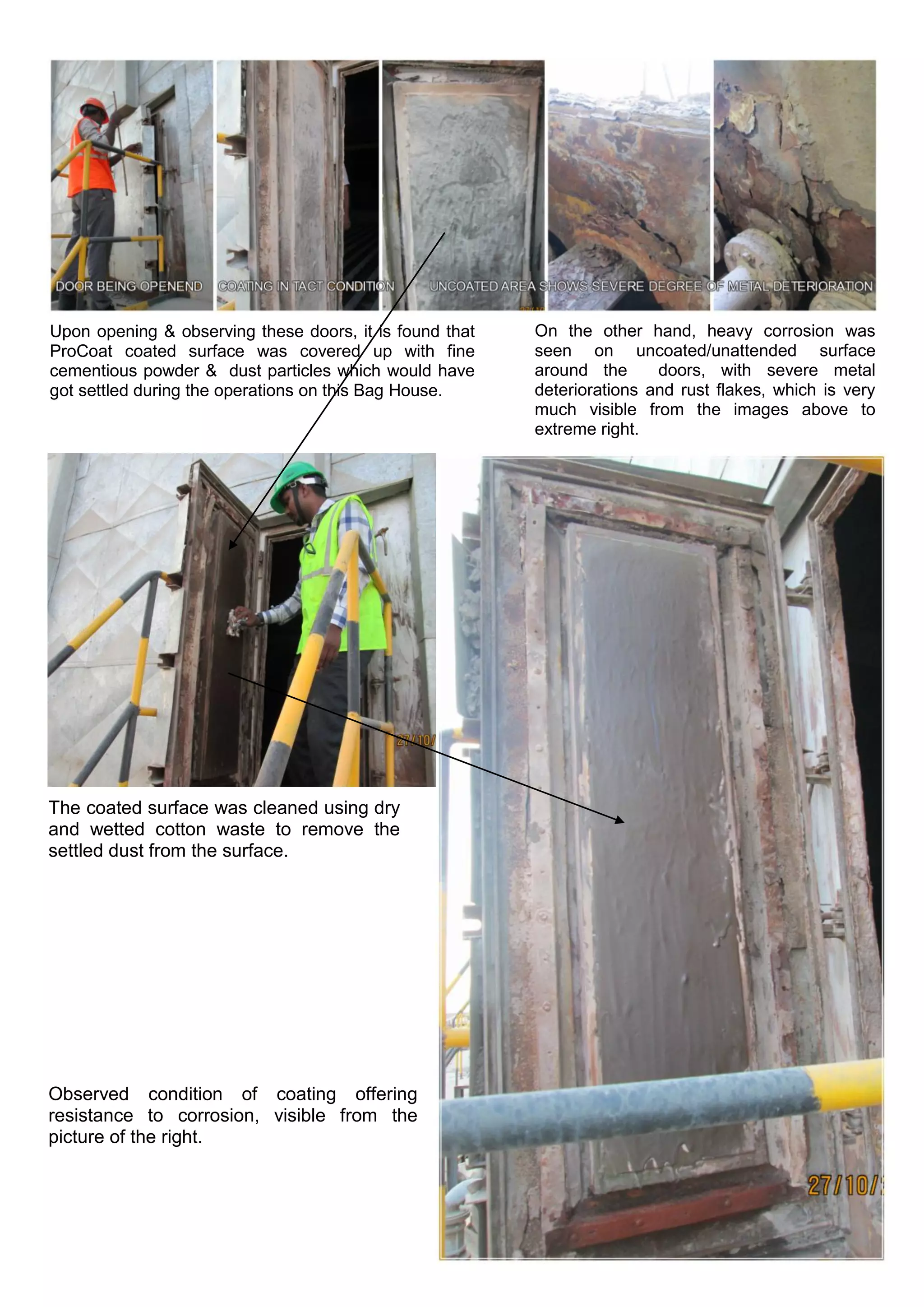 Cement Plant ProCoat Baghouse Internal Corrosion Protection Coating ...