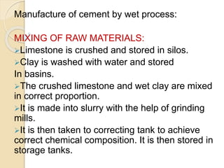 Cement ppt | PPTX