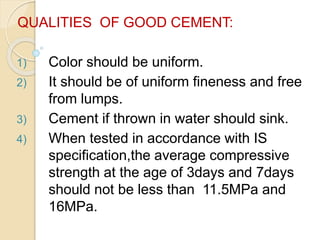 Cement ppt | PPT