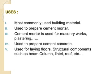 Cement ppt | PPTX